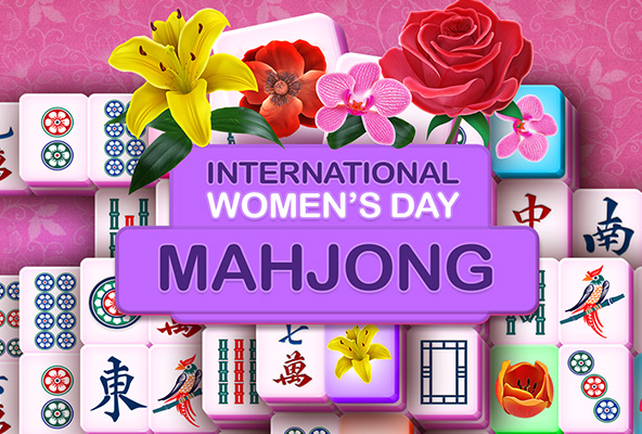 Play Women's Day Mahjong for Free | Online Mahjong Game