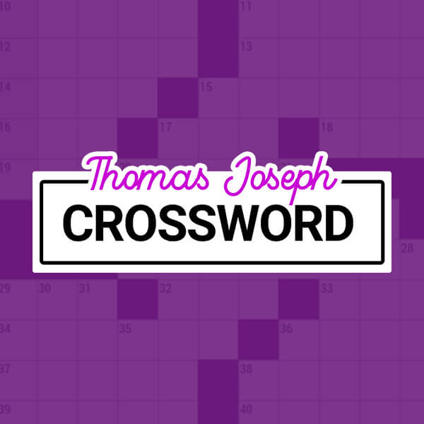 Thomas Joseph Crossword - Jeu en Ligne Gratuit | Independent