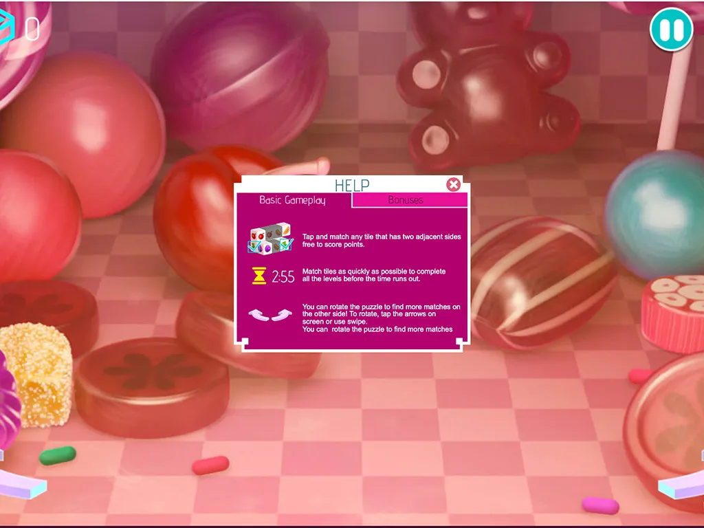 Mahjong Candy Dimensions | Microsoft Casual Games - The Zone